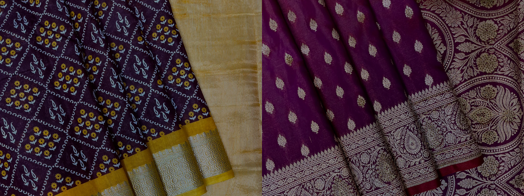 Authentic Banarasi Sarees | Pure Handloom Silk Online – Nilambari Sarees
